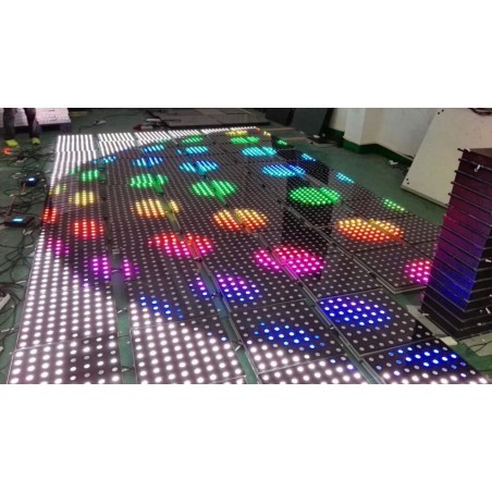 64 Dot Pixel LED Dance Floor Panels 500mm x 500mm
