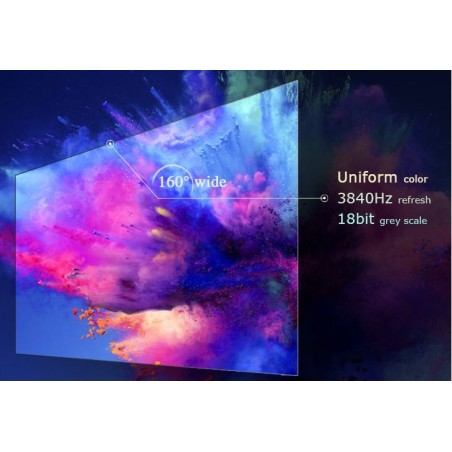 UHD 0.98mm Pitch Indoor LED Display Front Loading Panel System 600mm x ...