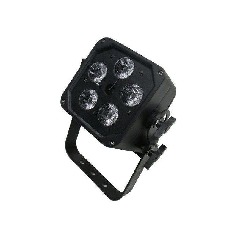 50W 5x10W RGBAW+UV LED Outdoor Battery Powered Stage Light