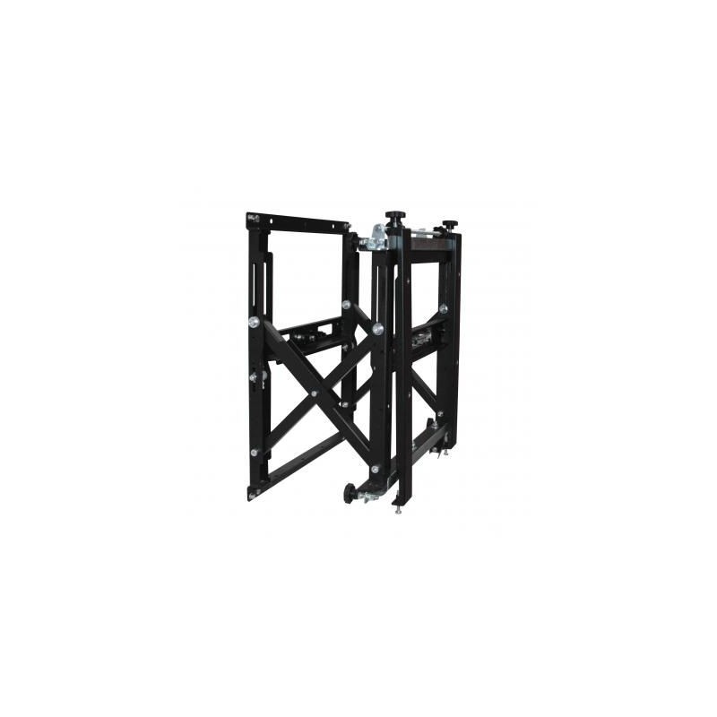 Front Loading Video Wall Display Bracket Fully Serviceable Wall Mount