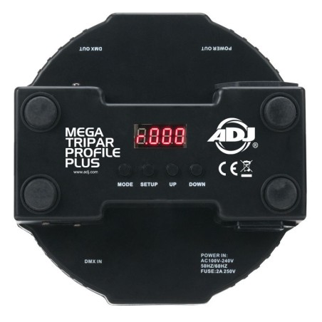 ADJ MEGA TRIPAR PROFILE PLUS - American DJ LED BAR 5x 4-Watt 4-IN-1 COB ...