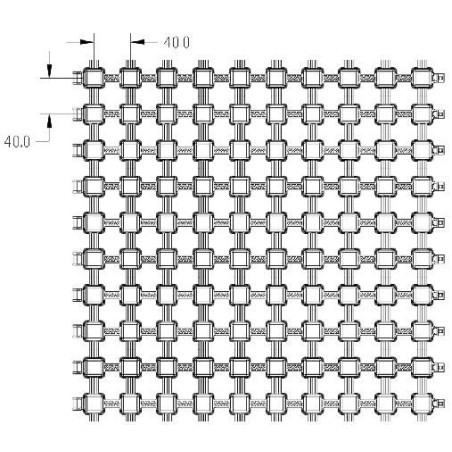 LED-NET-RGB-IP65 Large Outdoor LED Video Net Display System Configure ...