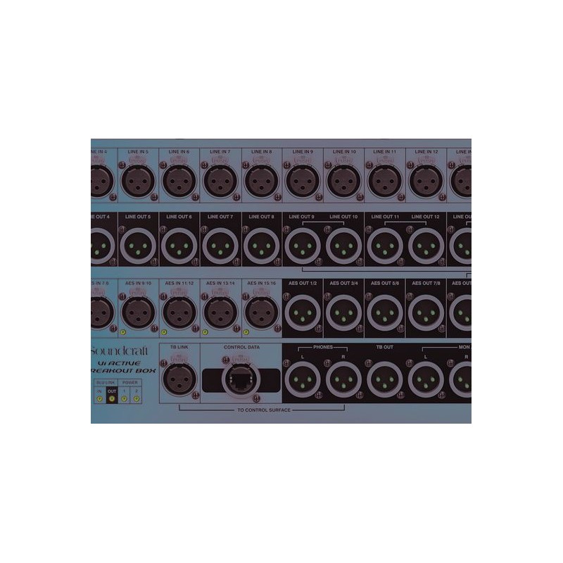 Soundcraft Vi5000/7000 Local Rack - 96kHz Cat 5 with 2x Cat 5 MADI, 2x ...