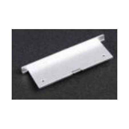 2.5m Recessed Aluminium Profile 116.5mm x 35mm Spring Clips End Caps