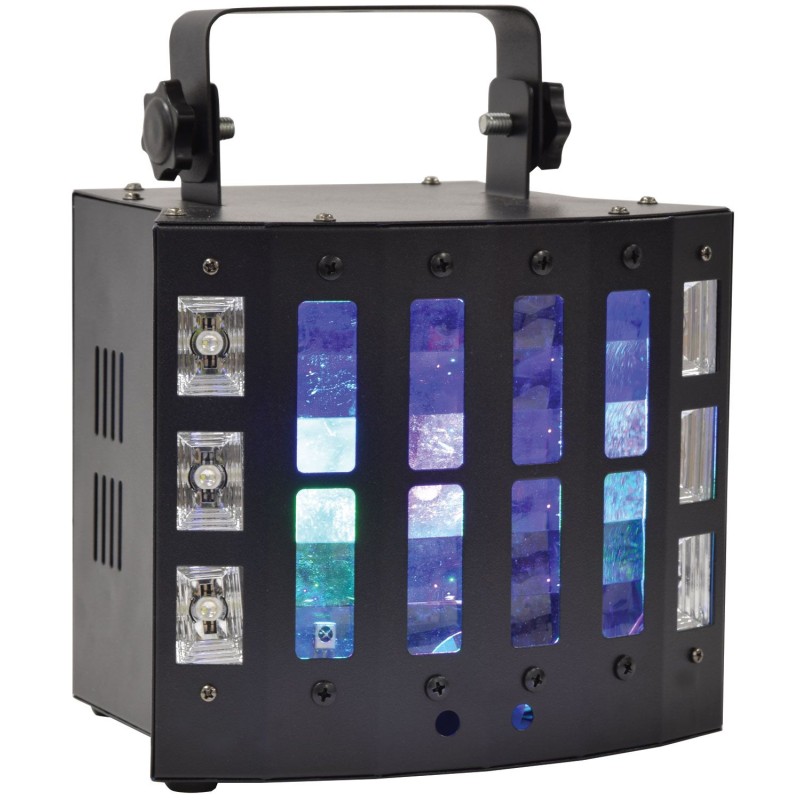 Lighting Effects LED Beamer 4-in-1 LED Effects with Beams Strobe UV and ...
