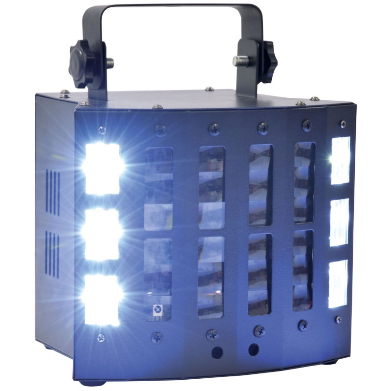 Lighting Effects LED Beamer 4-in-1 LED Effects with Beams Strobe UV and ...