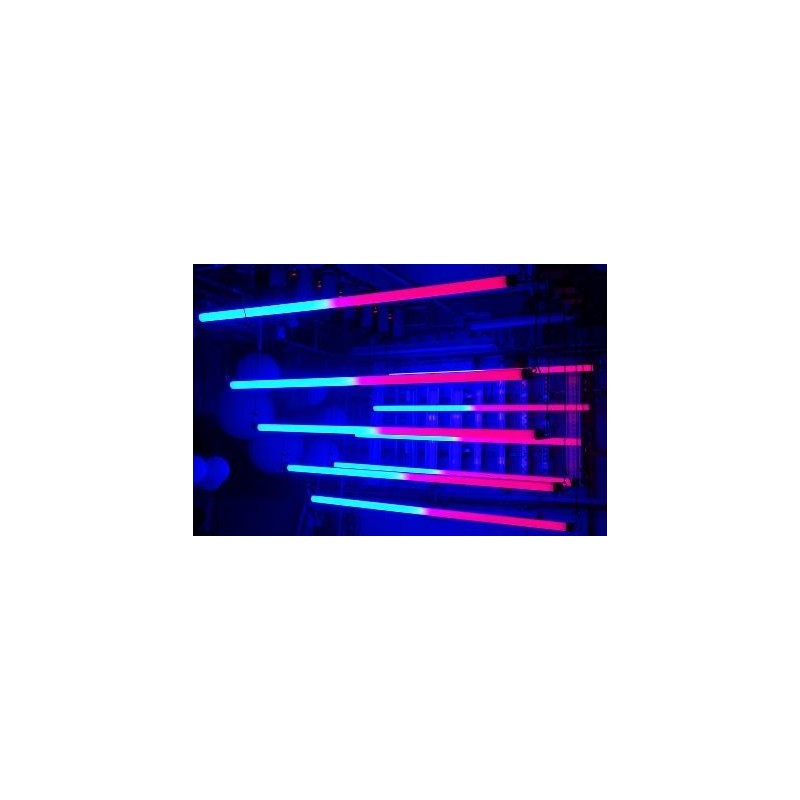 RGB LED DMX Kinetic Pixel Tube 1m Pendant with 2 Motorised Winchs 0-1 ...