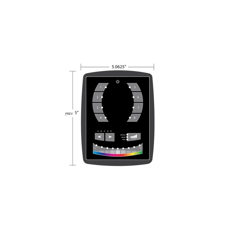 Programmable DMX Panel Controller with 2x 512DMX SD Card Presets RS232 ...