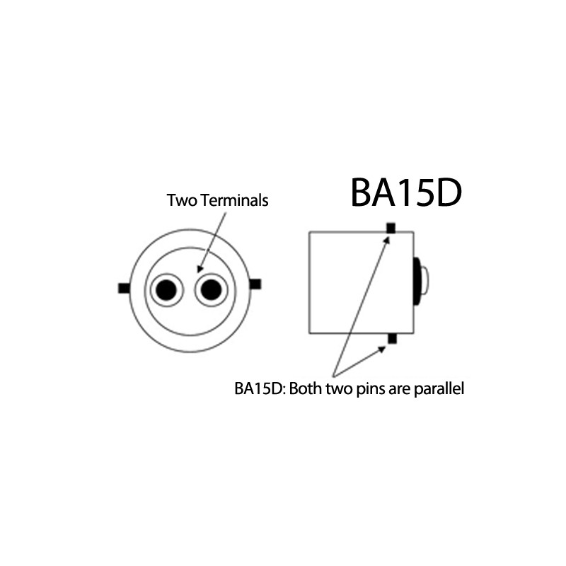 26mm Dimmable 240V 2.5W LED BA15D SBC or BA15S or E14 39 x 3528 LED ...
