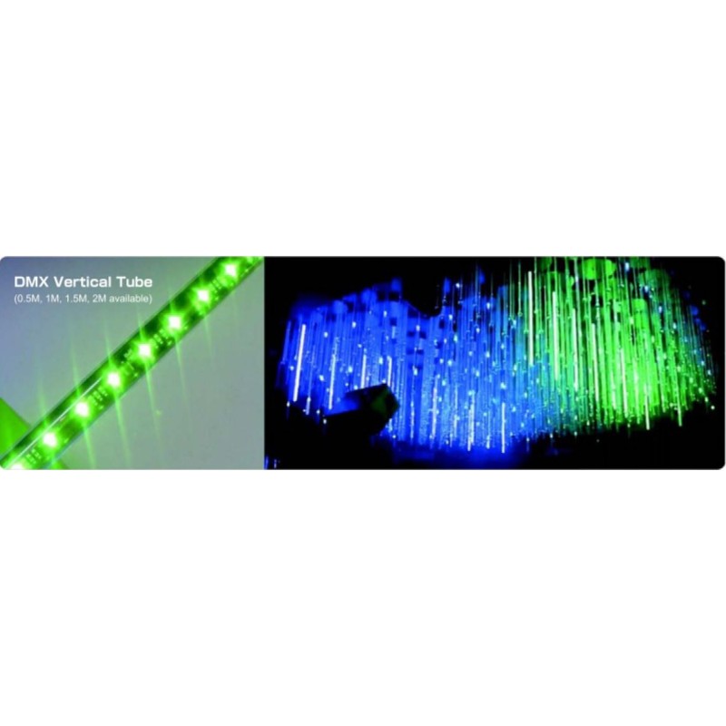 3D LED Pendant Display Pixel Matrix Vertical Tubes 360 Degree Complete ...