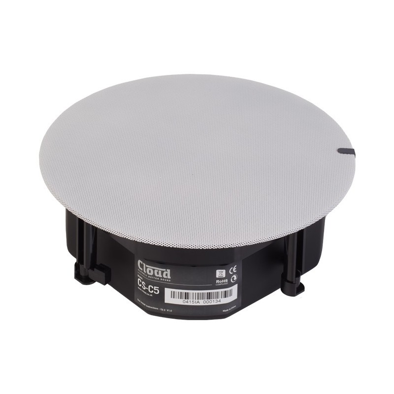 Cloud CS-C4vW White or CS-C4vB Black Flush Ceiling Mounted Speaker - Ceiling Mounted Speaker ...