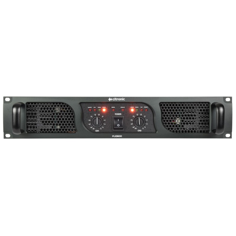 Citronic PLX3600 Power Amplifier 2x 1350W rms at 2 Ohm with Clip ...