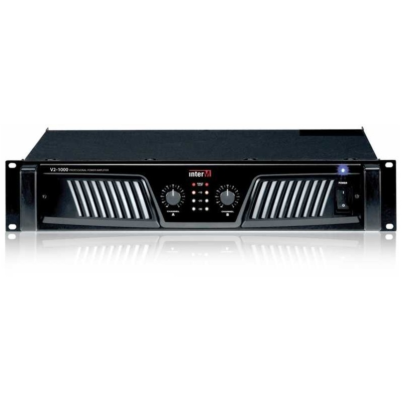 Inter-M V2-1000N Network Stereo Amplifier 2x 300W 4 ohm - Stereo Music ...