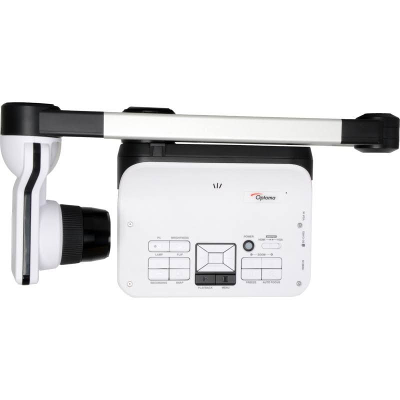Optoma DC550 Document Reader HD Visualiser 1080p 8MP 17x Optical Zoom ...