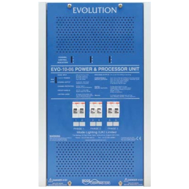 Mode EVO-10-06 Evolution Power & Processor Unit (6 Channels of 10 Amps ...